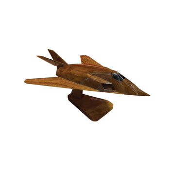 Predator B Mahogany Wood Desktop Airplane Model – Tesaut Models