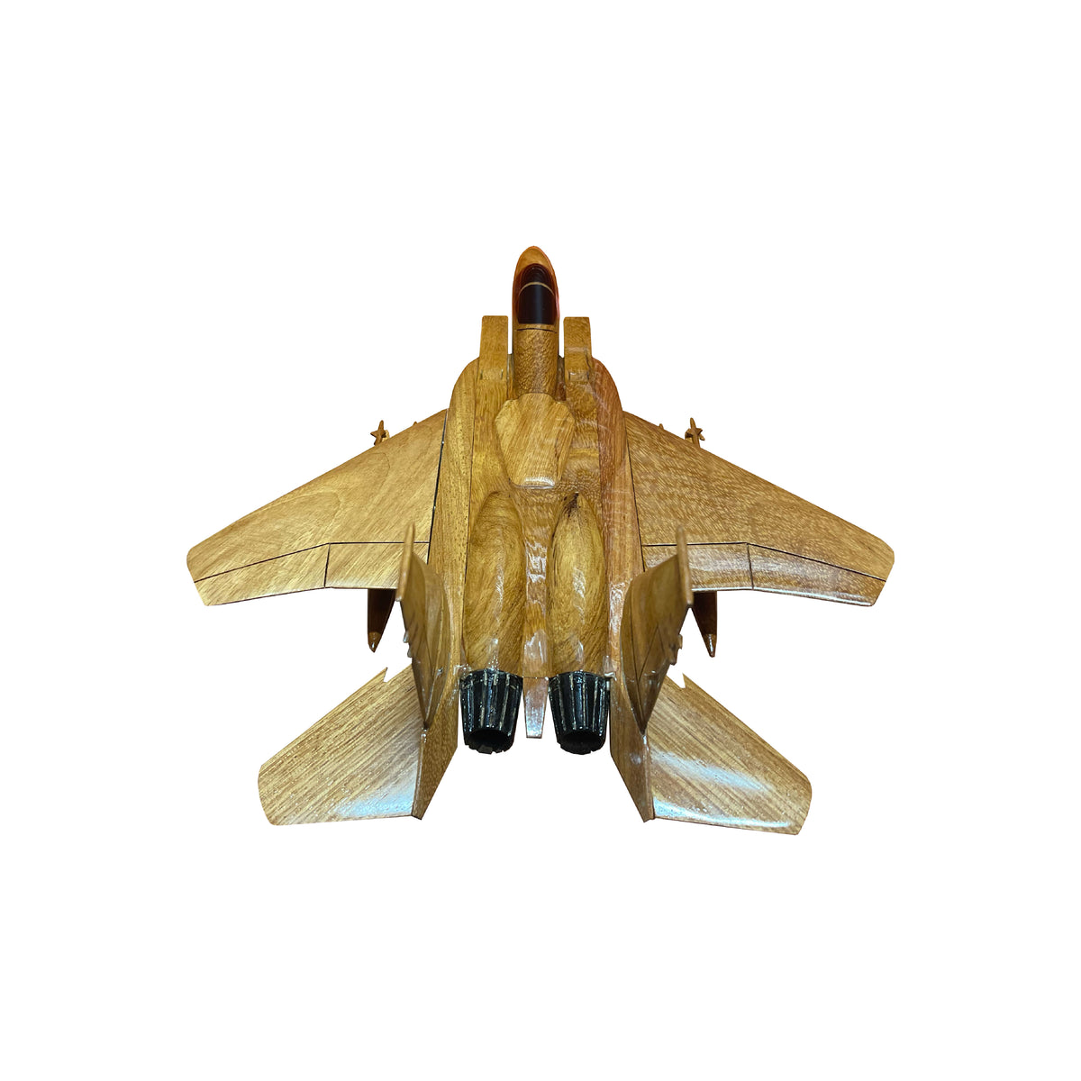 Predator B Mahogany Wood Desktop Airplane Model – Tesaut Models