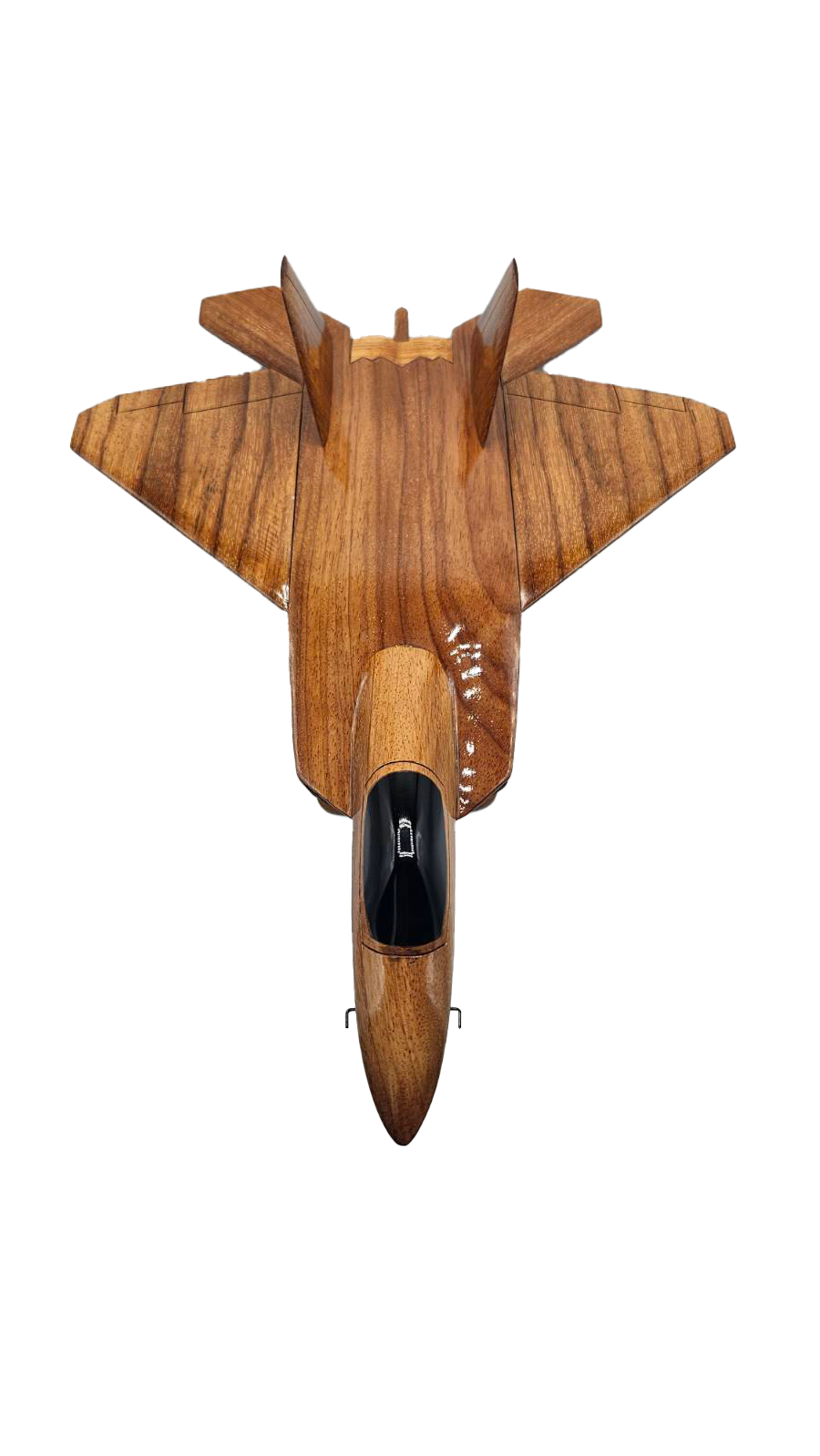 Predator B Mahogany Wood Desktop Airplane Model – Tesaut Models