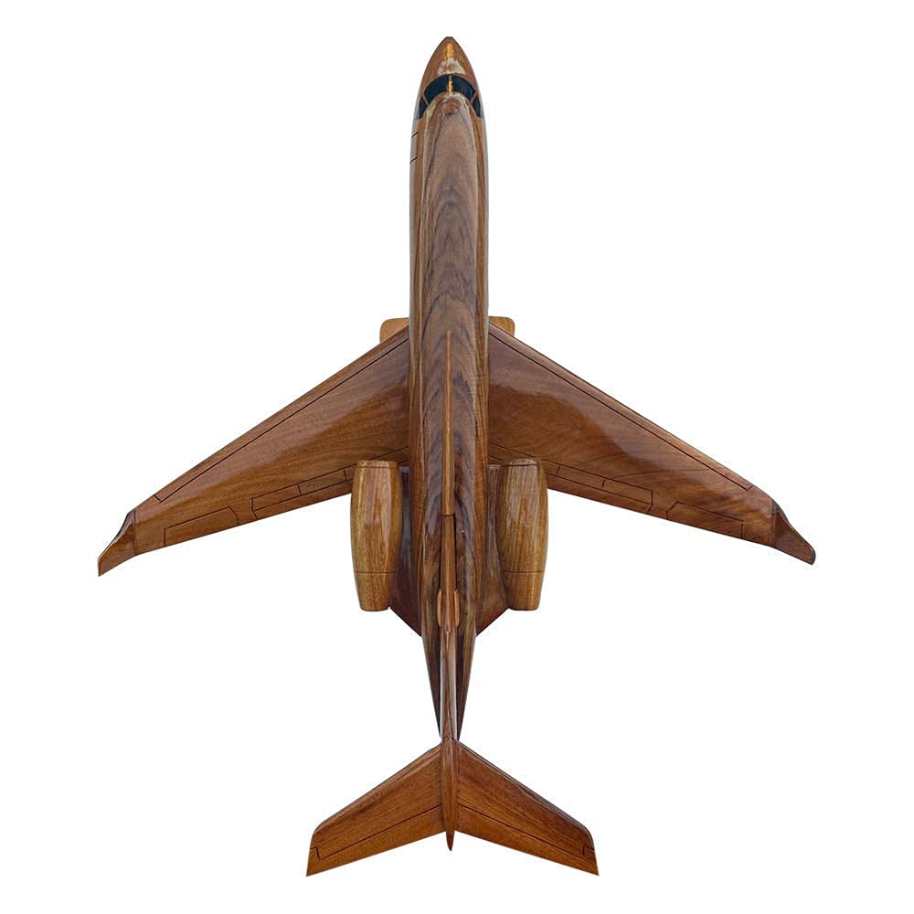 G4SP ( Gulfstream) Mahogany Wood Desktop Airplane Model – Tesaut Models