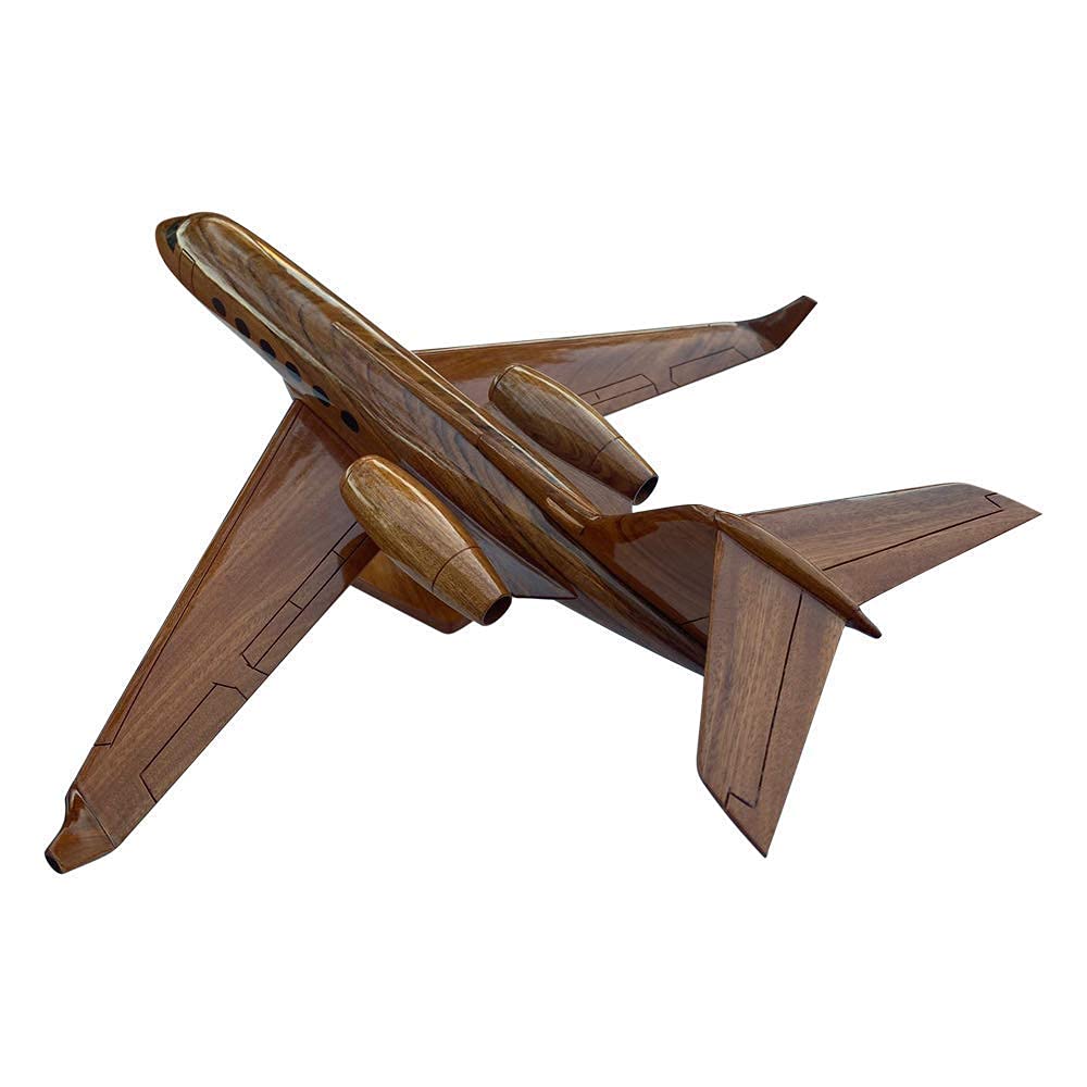 G4SP ( Gulfstream) Mahogany Wood Desktop Airplane Model – Tesaut Models